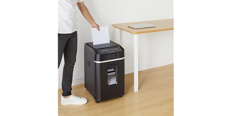 Amazon Basics 200-Sheet Micro Cut Shredder (Open Box)
