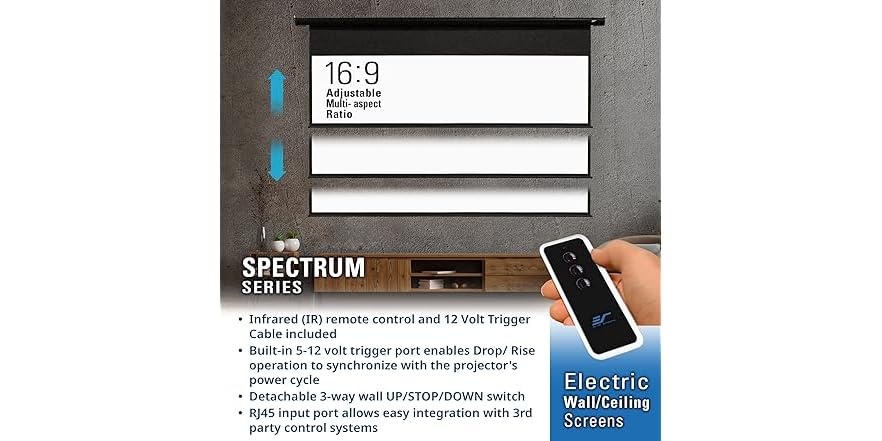Elite Spectrum 100" Projector Screen