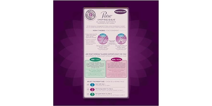 Poise Pads, Regular, 56ct