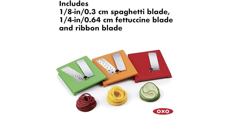 OXO Good Grip Tabletop 3-Blade Spiralizer