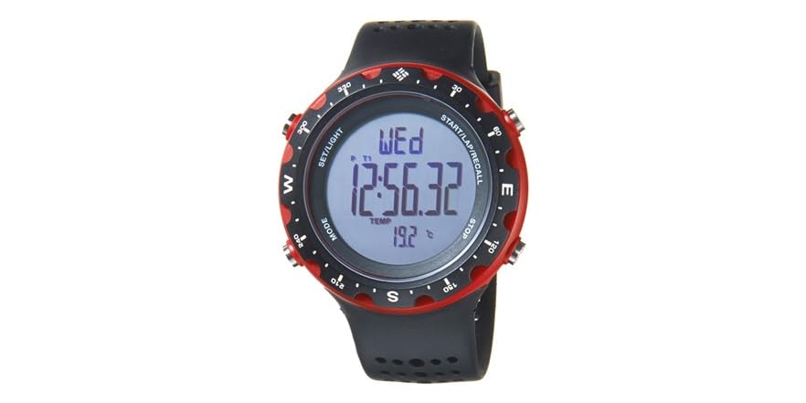 Singletrak Black/Red Digital Watch