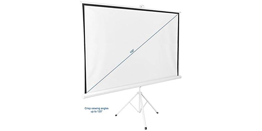 VIVO 100 inch Portable Projector Screen