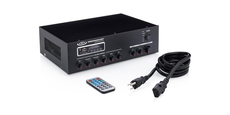 Pure Resonance Audio 7-Channel 60W Amplifier