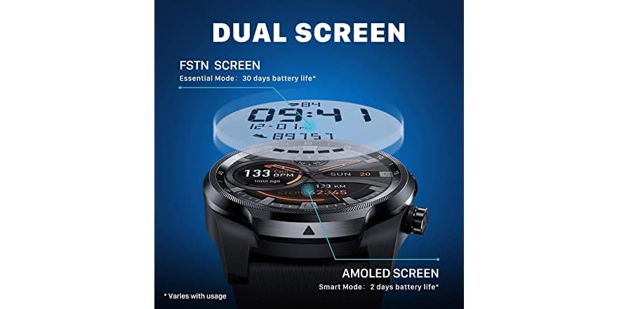 TicWatch Pro 4G LTE Cellular Smartwatch