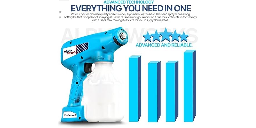 Disinfecting Nano ULV Sprayer Handheld