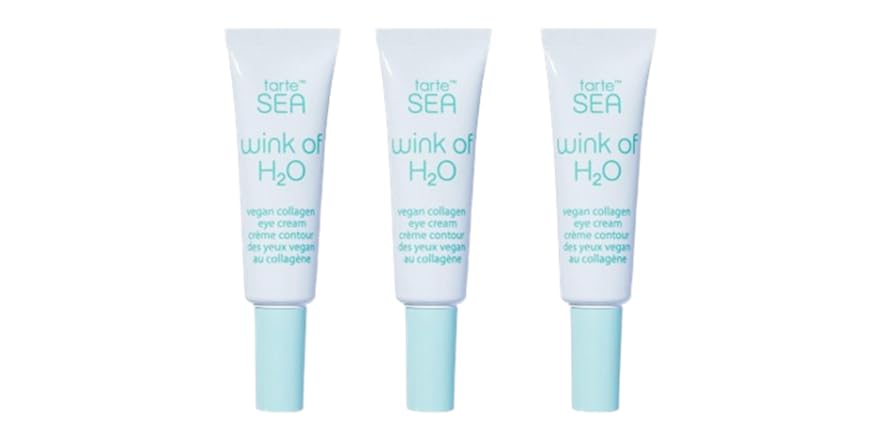 3Pk Tarte Sea Wink Of H2O Vegan Collagen Eye Serum