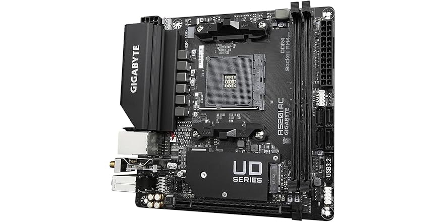 GIGABYTE A520I AC AMD A520 Mini Motherboard