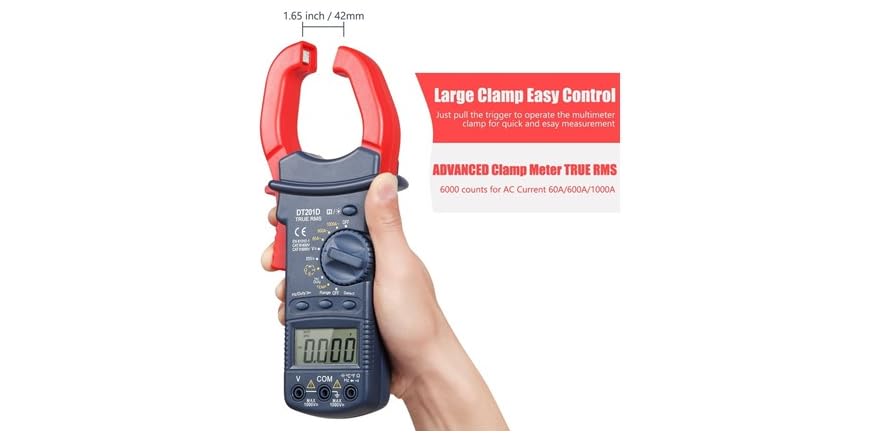AstroAI TRMS 6000 Digital Clamp Multimeter