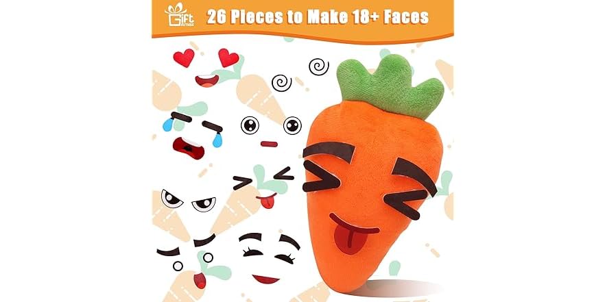 Social Emotional Carrot Learning Toys