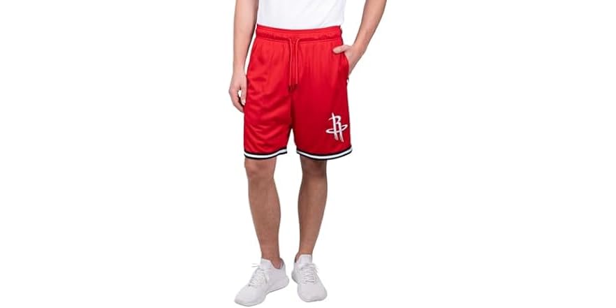 Ultra Game NBA Men's Active 8" Shorts