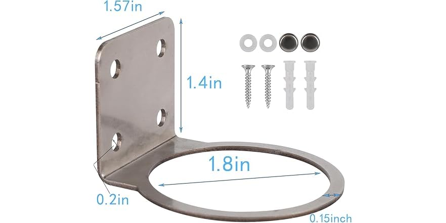 7" Rain Gauge Fence Mounting Bracket