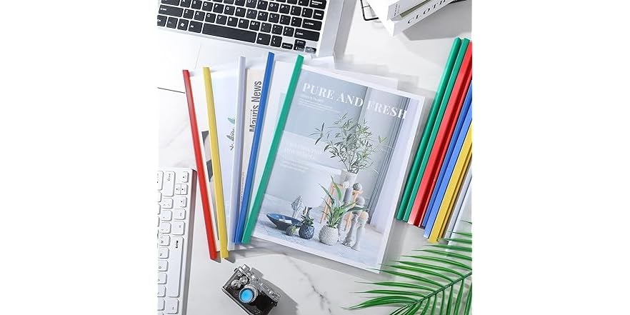 150 Pcs A4 Report Cover with Sliding Bar