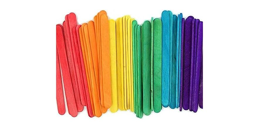Perfect Stix Colored Craft Sticks. Box of 1000