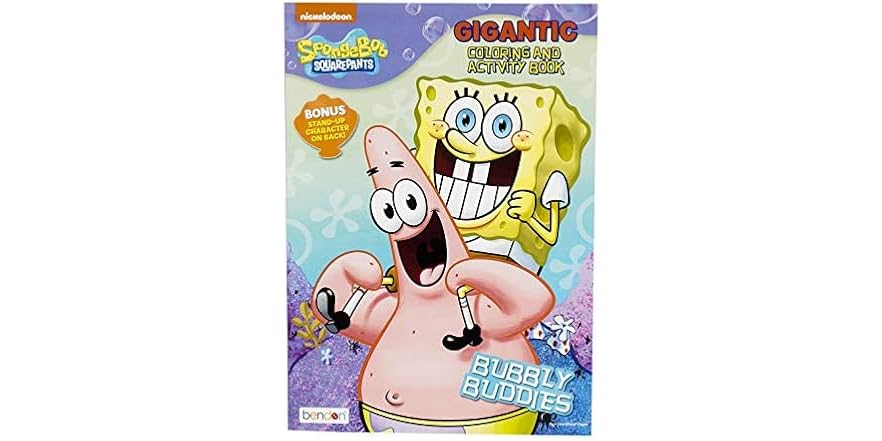 Spongebob 192 Page Activity Book