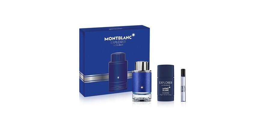 Montblanc Men's Explorer Ultra Blue Set