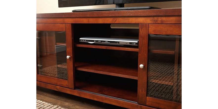 Landsford 72-inch Solid Oak TV Console