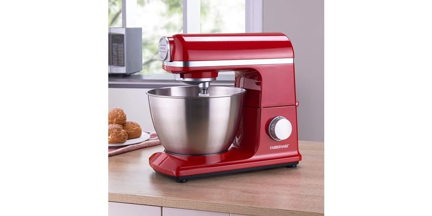 Farberware 6 Speed 4.7-Quart Stand Mixer