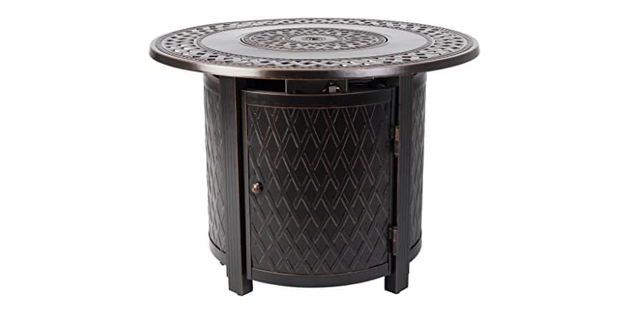 Fire Sense Wagner Gas Fire Pit Table