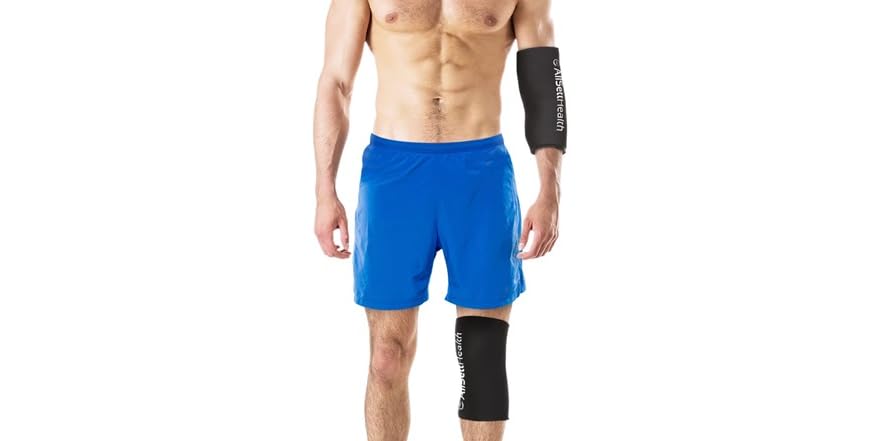 Hot and Cold Compression Ice Pack Sleeve (360° Coverage)