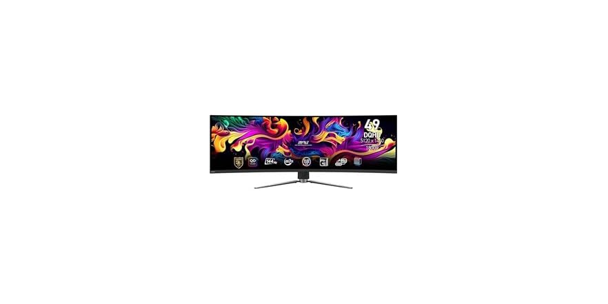 MSI 49" DQHD Curved Gaming Monitor | MPG 491CQP QD-OLED