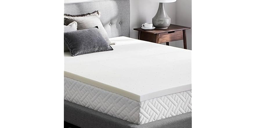 WEEKENDER Memory Foam Topper Queen 2"