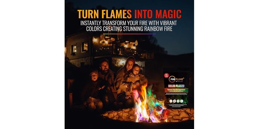 Fireflame Color Changing Packets 25pk