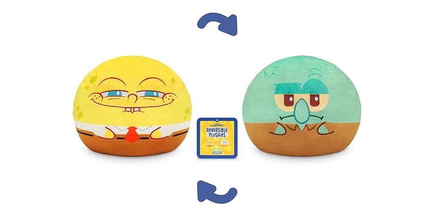 Spongebob Squarepants Reversible Plushie