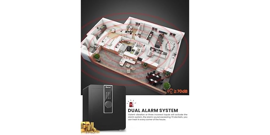 Kavey 2.0 cu.ft. Touch Screen Safe Box