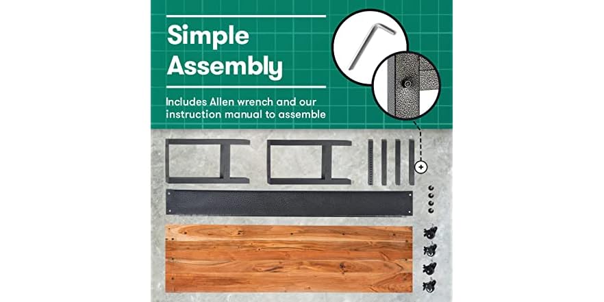 Fedmax Adjustable Work Bench: Choice of Size