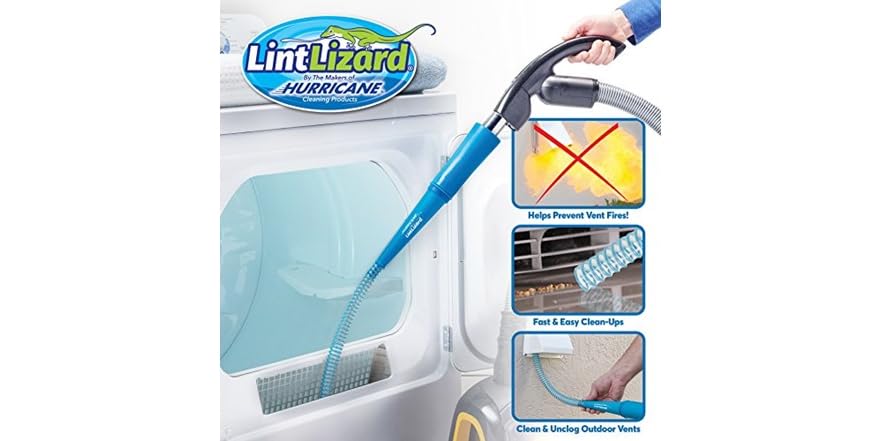 Hurricane Lint Lizard Vaccum Hose Attachment