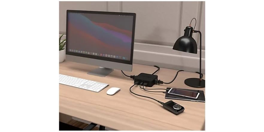 Limitless 6FT 5-Device Charging Station w/USB-C & AC Outlets