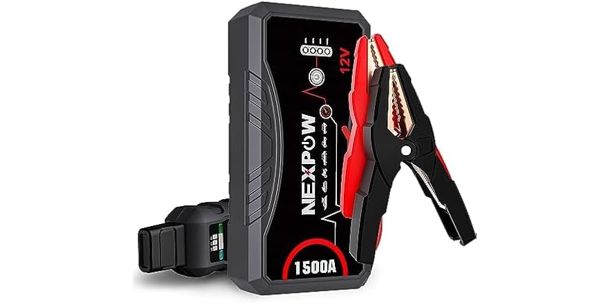 NEXPOW 1500A Jump Starter