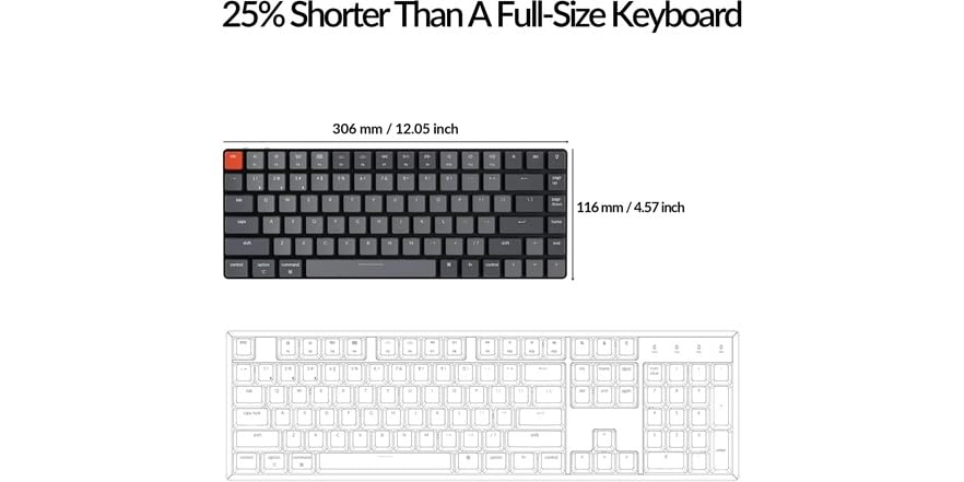 Keychron K3 Ultra-Slim Wireless Mechanical Keyboard
