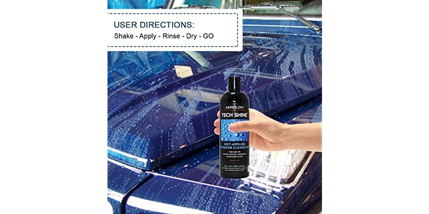Aerolon Tech Shine Car Wax Coating