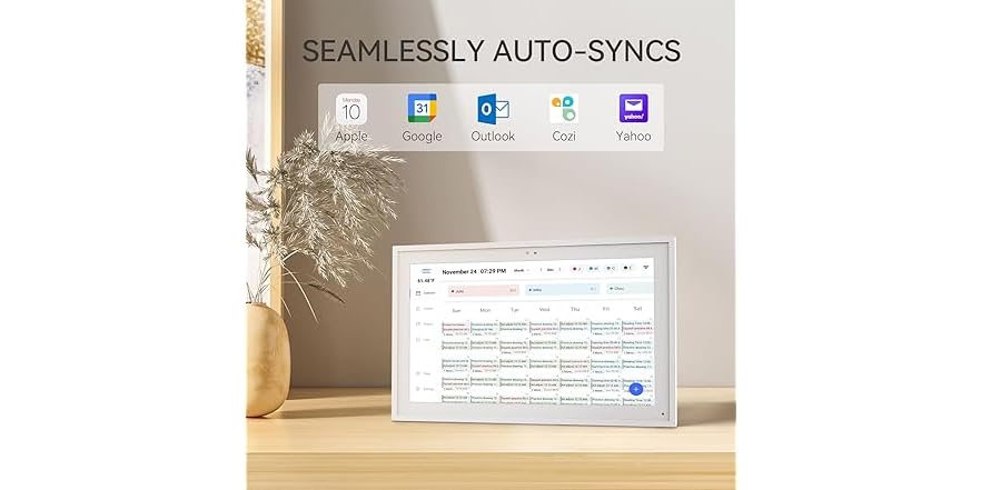 RhythNest 15.6 Inch Digital Calendar (Open Box)