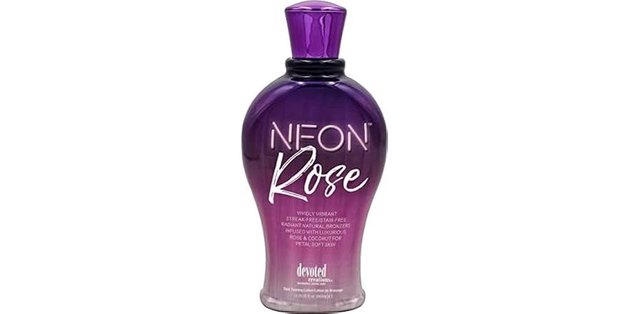 Neon Rose Tanning Lotion