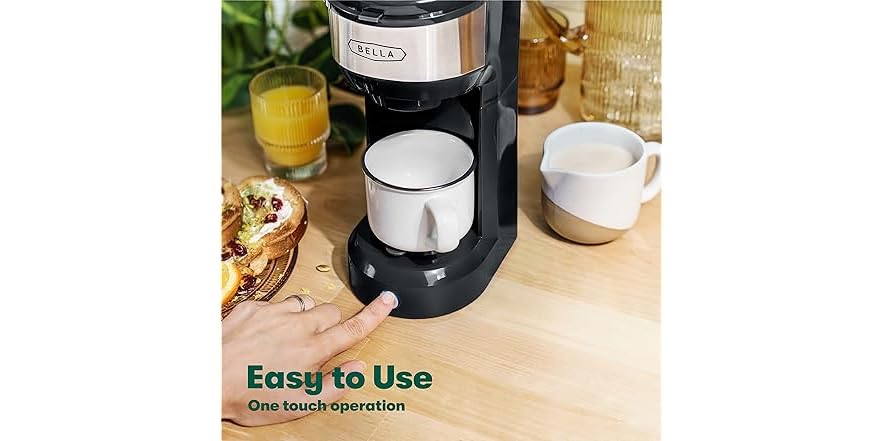 BELLA Dual Brew Single Coffee Maker