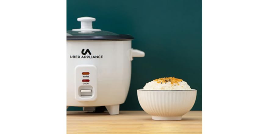 Uber Appliance Rapid Rice Cooker 6 Cup