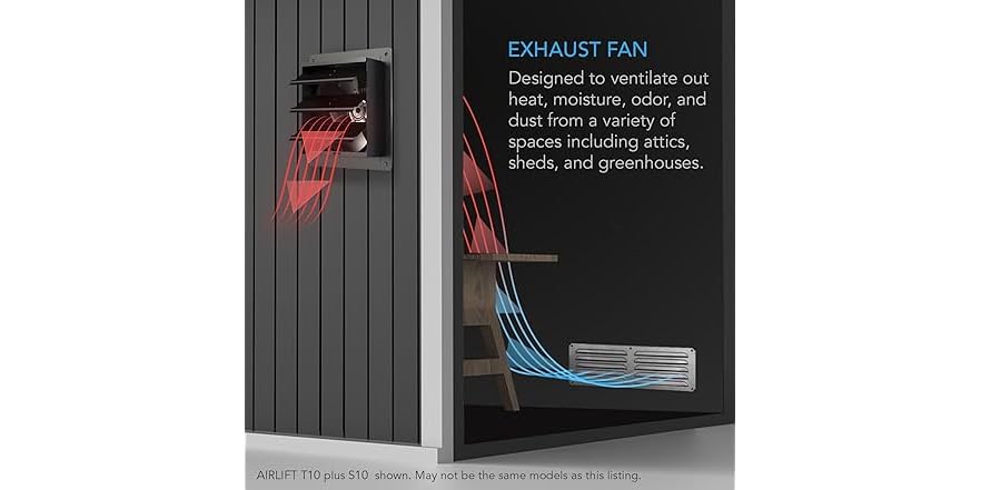 AC Infinity 16" Shutter Exhaust Fan (Open Box)