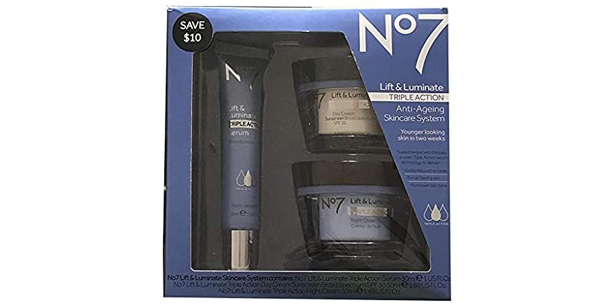 No7 Triple Action Skincare System