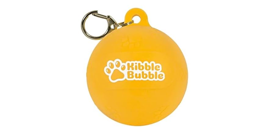 Kibble Bubble Dog Treat Pouch Ball