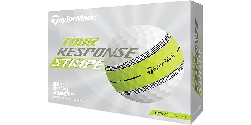 TaylorMade 2022 Tour Response Stripe Dozen