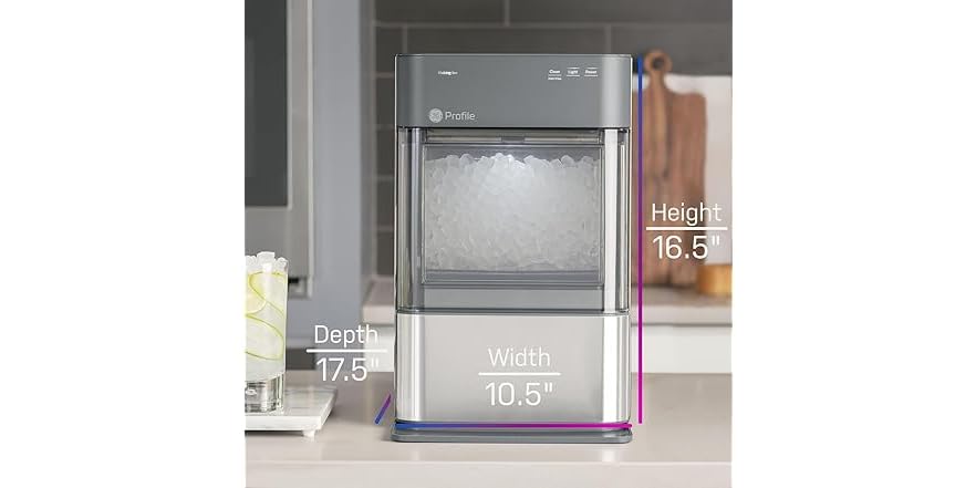 GE Profile Opal 2.0 Ice Maker - Stainless Steel