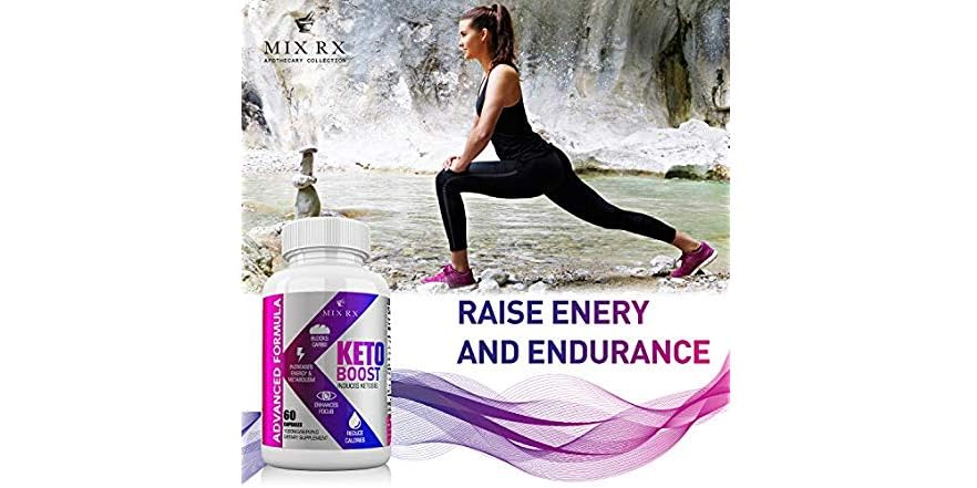Mix Rx Keto Pills with Carb Supplement 2 Pack