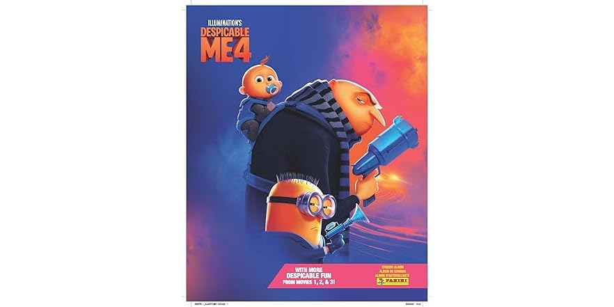 Panini Despicable Me 4 Mega Starter Pack