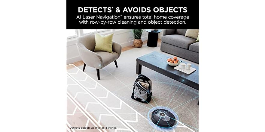 Shark SHARK RV2502AE AI Ultra Robot Vacuum with XL HEPA Self (Open Box)