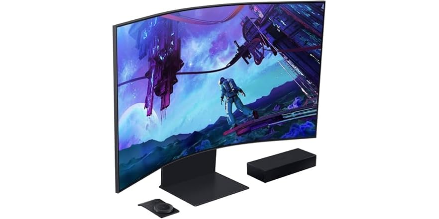 (NEW) Samsung 4k 55" Curved Gaming Monitor