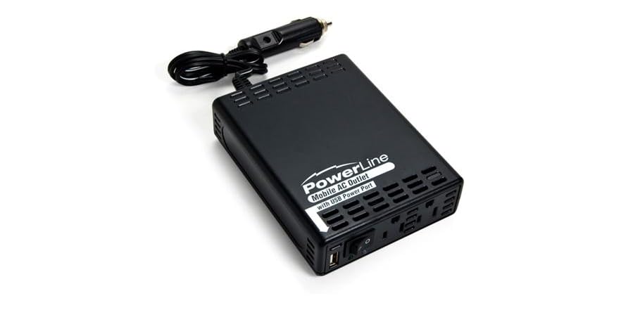 PowerLine 200W Power Inverter with USB Port