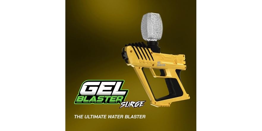 Gel Blaster GBSTMT1 Surge Toy Gellet Eco Friendly Blaster, Gold