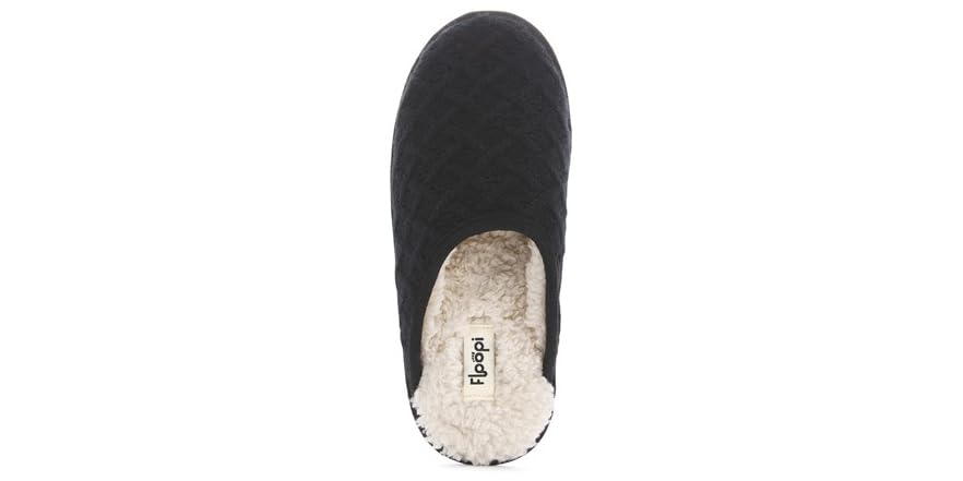 Women's Isabel Lattice Knit Scuff Slippers